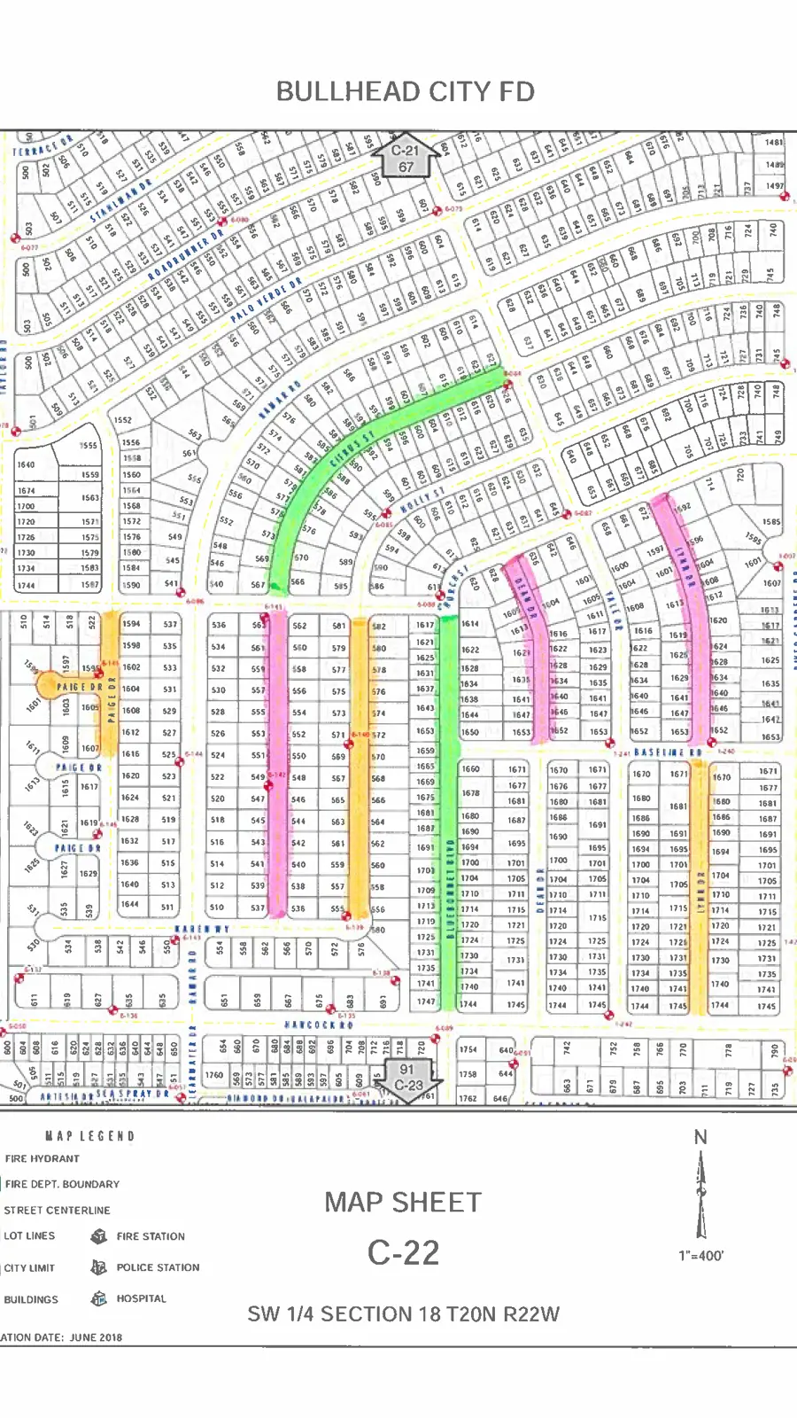 Street Maintenance Program Schedule | Bullhead City